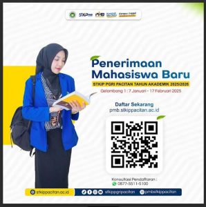 Pendaftaran Mahasiswa Baru STKIP PGRI Pacitan Tahun Akademik 2025/2026 ...